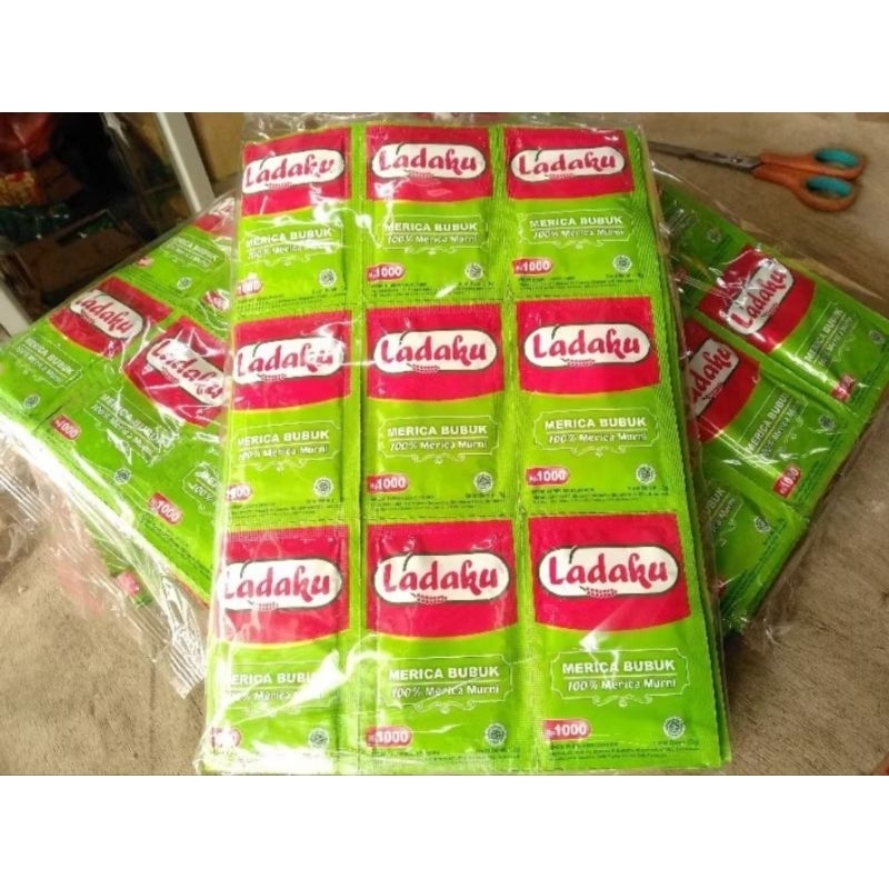 Jual Ladaku Lada Merica Bubuk Sachet 1 Pak isi 6 Renceng x 12 Pcs ...