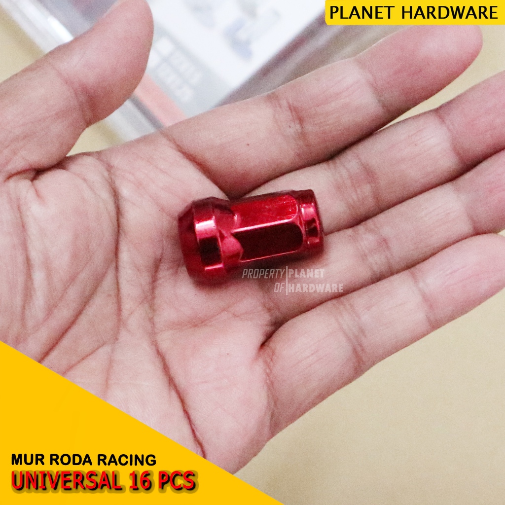 Jual Mur Baut Roda Mobil Velg Racing Segi Tujuh Heptagon Harga Satuan ...