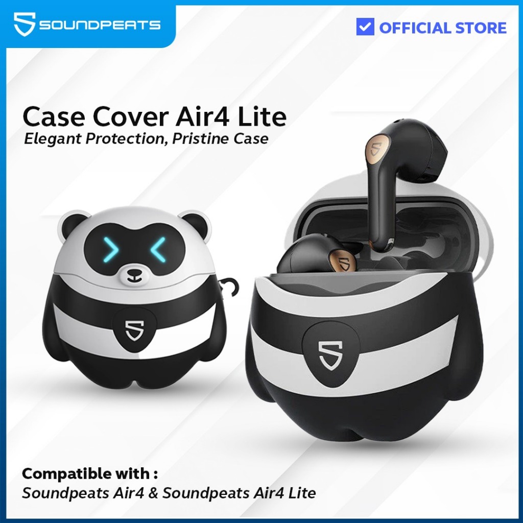 Jual SoundPEATS Case Cover Silicone Protecter For Air4 & Air4 lite Wireless Earbuds Case ...