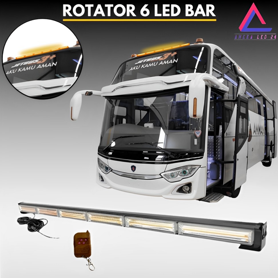 Jual Lampu Rotator Lampu 6 Led Bar 4 Led Bar Lampu Untuk Atap Mobil Bus ...