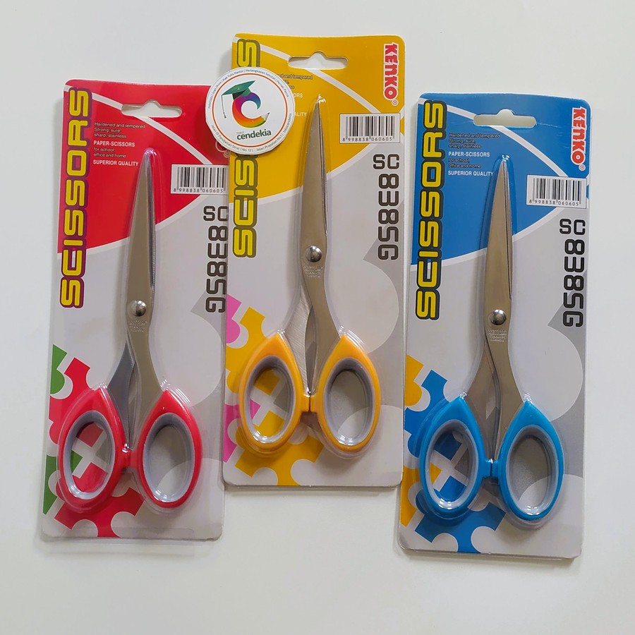 Jual Gunting Kertas KENKO SC-838SG ( Tanggung ) | Shopee Indonesia