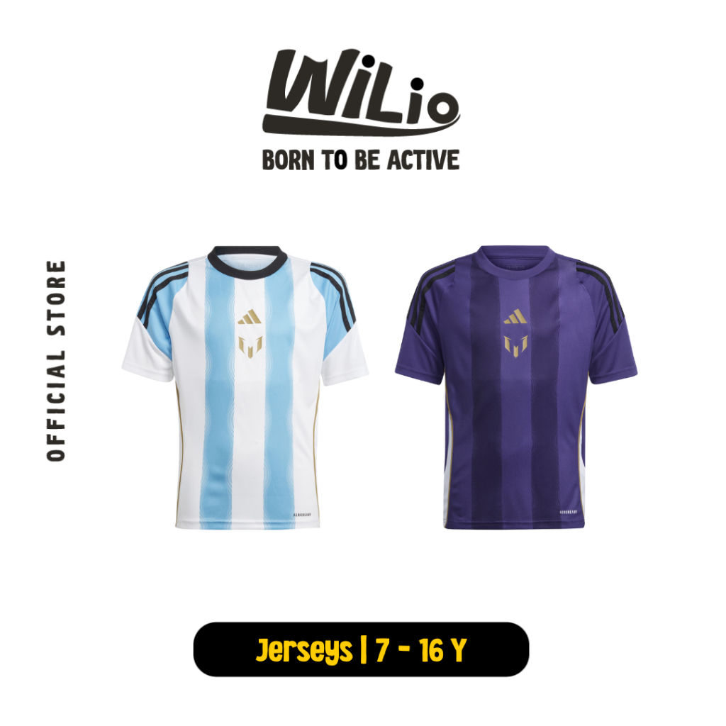 Jual Adidas Messi Tr Jsy Y IZ2998 IZ2999 - Kaos Jersey Anak | Shopee ...