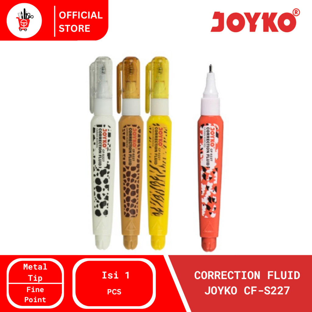 Jual Stipo | Tip-Ex | Correction Fluid Joyko CF-S227 (1 PCS) | Shopee ...