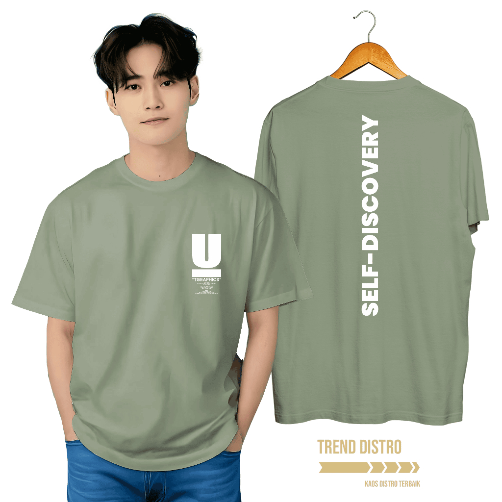 Jual Baju Pria Distro Kaos Jumbo Lengan Pendek Combed 30s XL 2XL 3XL 4XL 5XL 6XL 7XL LD 120 130 ...