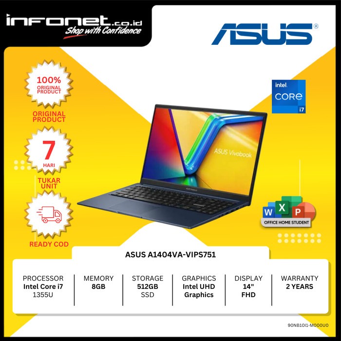 Jual ASUS VIVOBOOK S 14 OLED M5406WA Ryzen AI 9 365 24GB 1TB Radeon ...