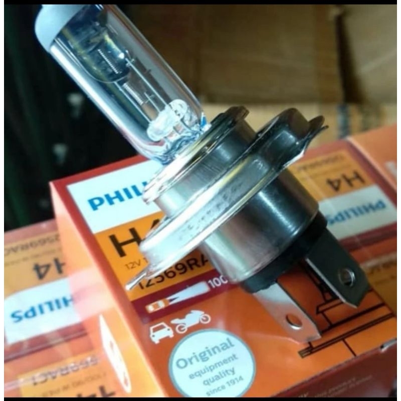 Jual Bohlamp lampu halogen H4 12v 55/60w 90/100w philip Original ...