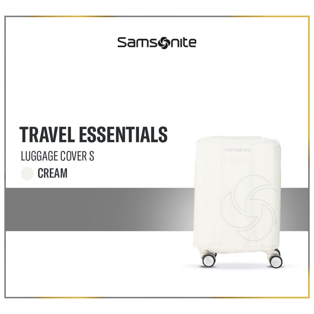 Jual Samsonite Travel Essentials Luggage Cover S - Cream | Shopee Indonesia