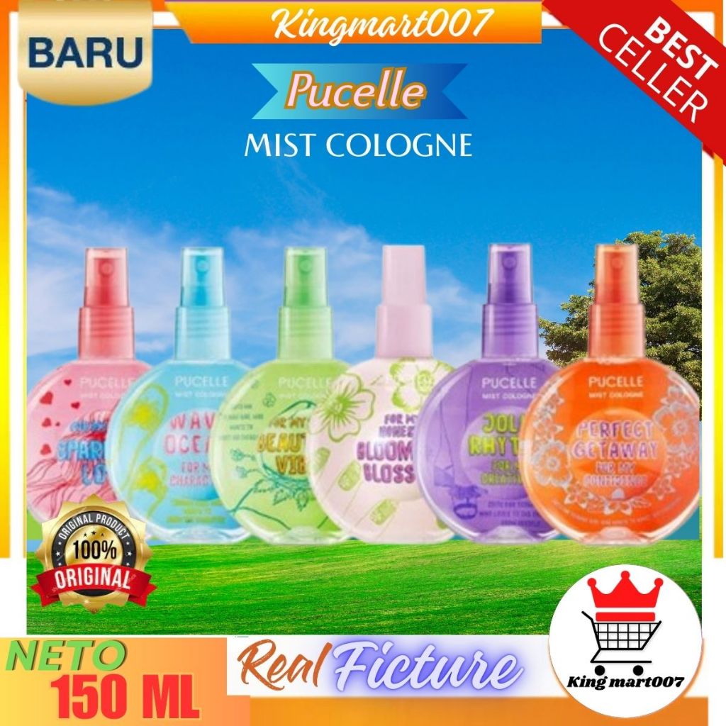 Jual Pucelle Mist Cologne Parfume ( 75ML/150ML ) | Shopee Indonesia