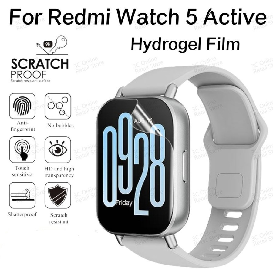 Jual Xiaomi Redmi Watch 5 Active / 5 Lite Hydrogel Screen Protector ...