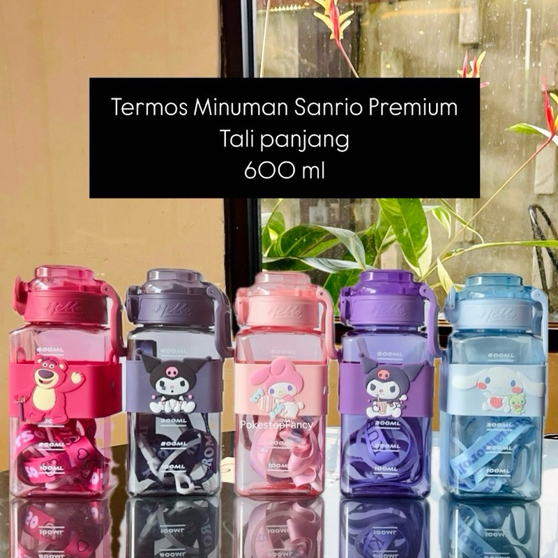 Jual [PSS] TERMOS BOTOL MINUMAN ANAK KARAKTER SANRIO | BOTOL MINUMAN ...