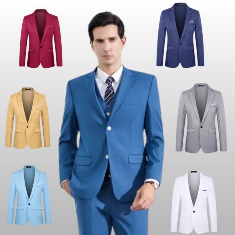 Jual jas formal keren /jas pria/jas gaul/jas keren adent fashion ...