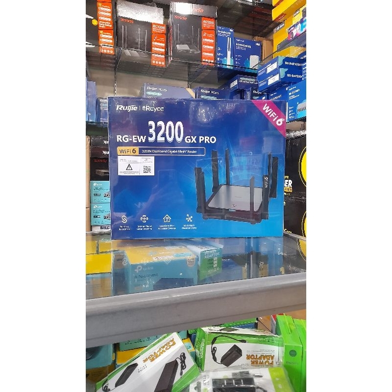 Jual RUIJIE REYEE RG EW3200GX PRO 3200M Mesh Dual Band Gigabit Wifi 6 ...