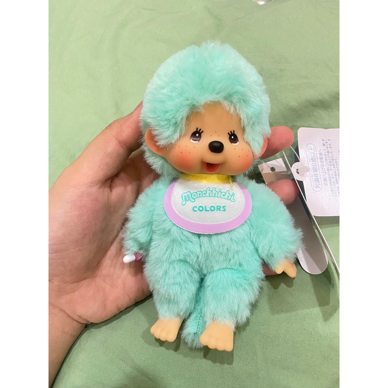 Jual [NEW ORI READY] Keychain Monchhichi Colors Green Tosca Boneka ...