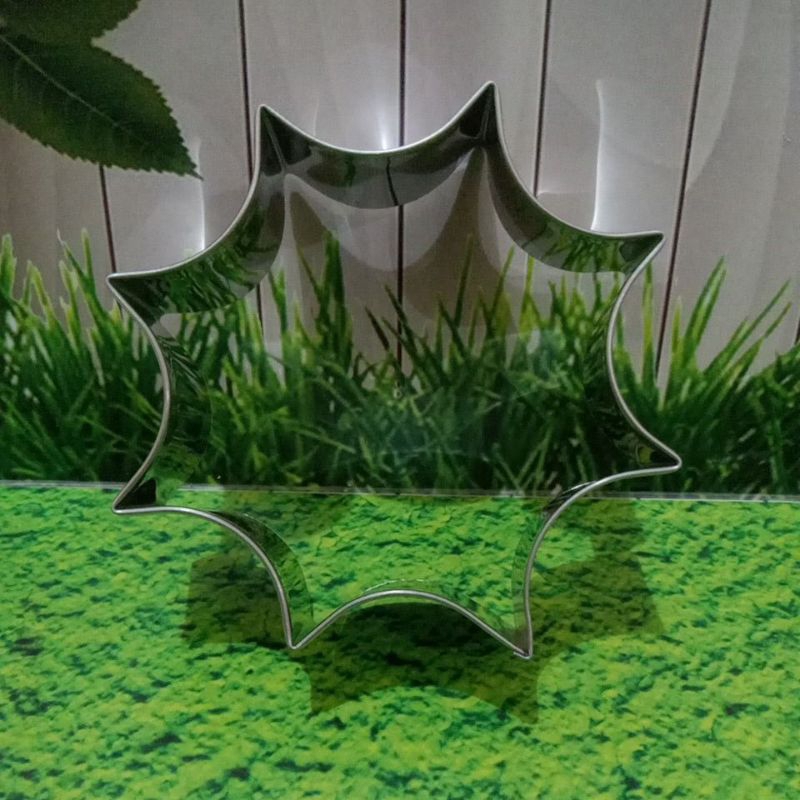 Jual Cetakan ring cutter roti motif Sarang laba laba 12pcs | Shopee ...