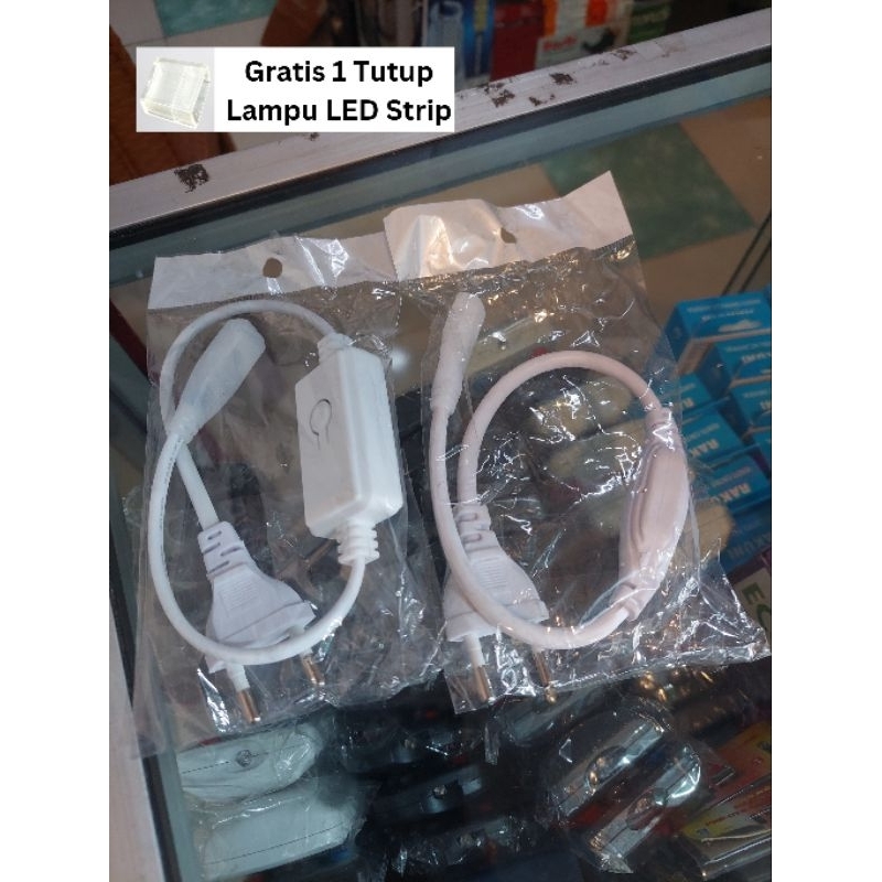 Jual Socket LED Strip 5050 2835 Lampu Selang RGB Satu 1 Warna Kedip ...