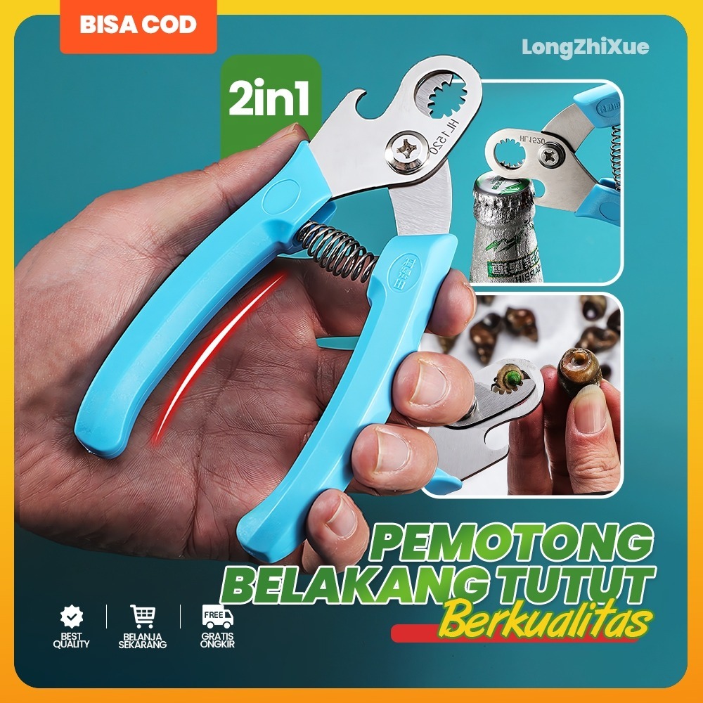 Jual Tang Memotong Kulit Cangkang Keong Tutut Siput Bekicot Kepiting ...