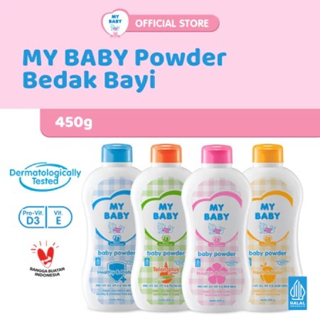 Jual MFI - MY BABY Powder | Netto 225 gr, 335gr & 450gr | Bedak Bayi ...