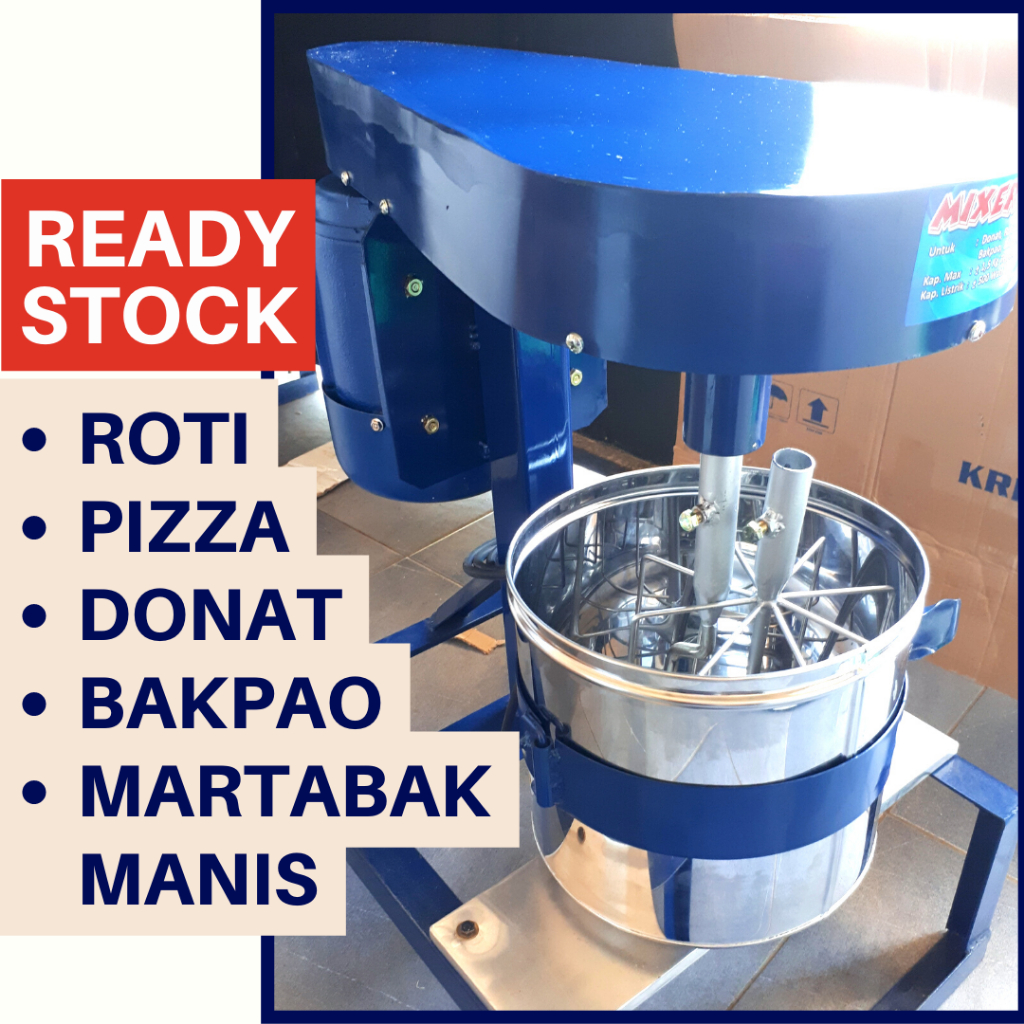 Jual MESIN MIXER ADONAN DONAT / MESIN MIXER RAKITAN / MIXER BESAR KUE ...