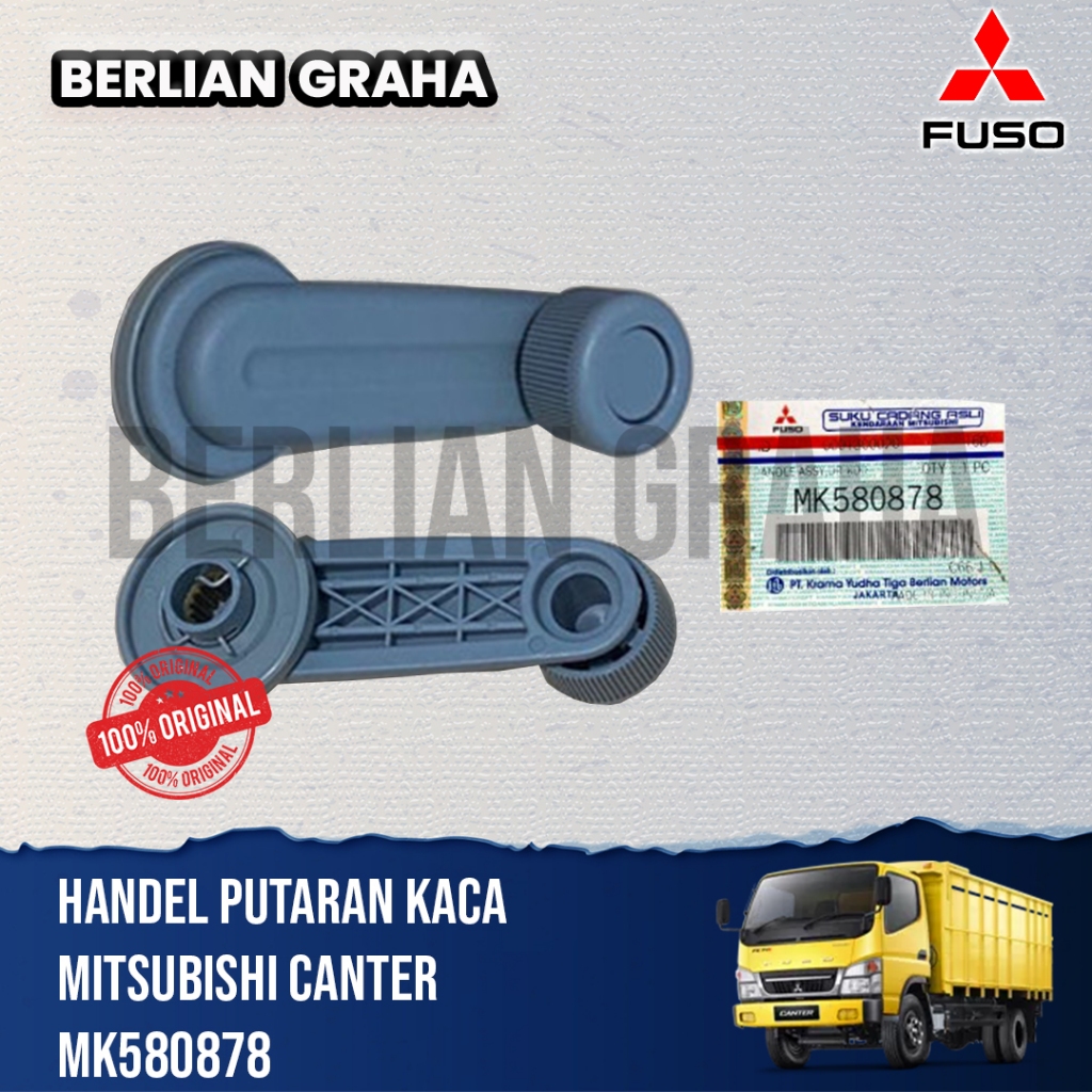 Jual Handel Handle Putaran Kaca Canter Original Mitsubishi | MK580878 ...