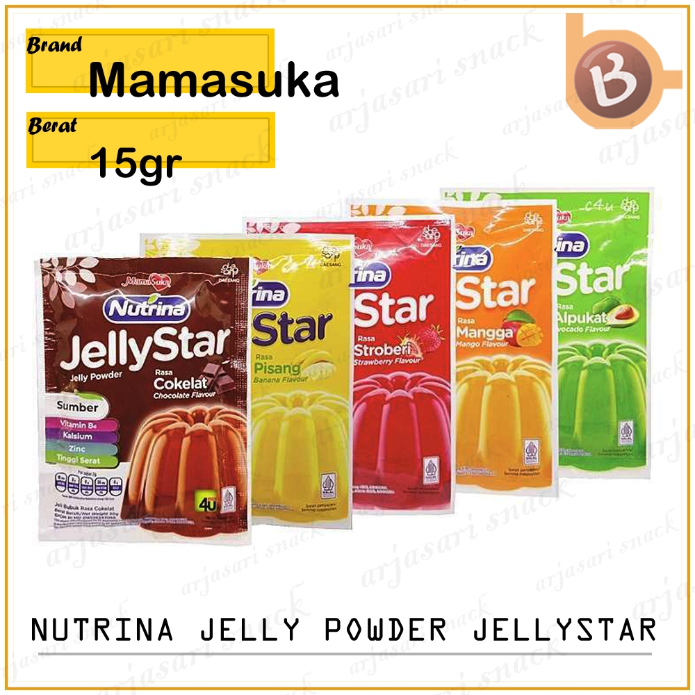 Jual Jelly Powder / Nutrina Jellystar Mamasuka 15gr | Shopee Indonesia