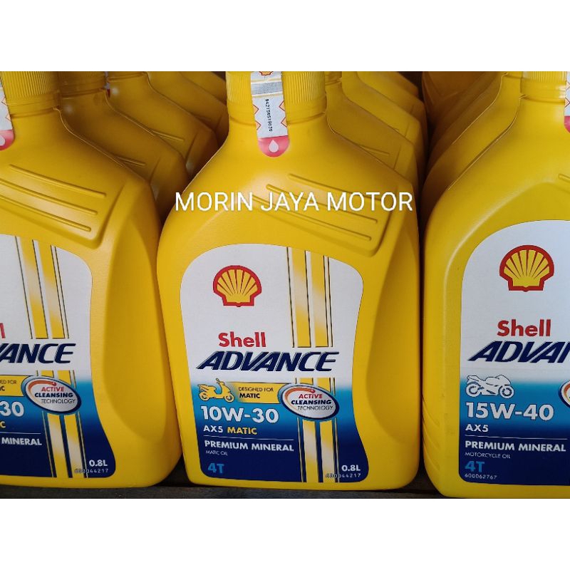 Jual OLI SHELL AX5 MATIC 10W-30 0,8L ORI | Shopee Indonesia