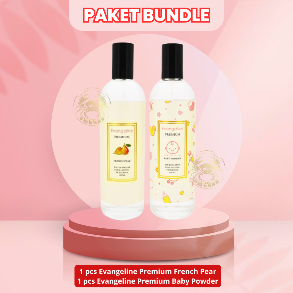 Jual Special Bundle Premium Parfum Evangeline [French Pear - Baby ...