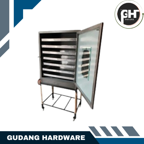 Jual GAS PROOFER MESIN PENGEMBANG ADONAN ROTI GAS 7 RAK + 7 LOYANG ...