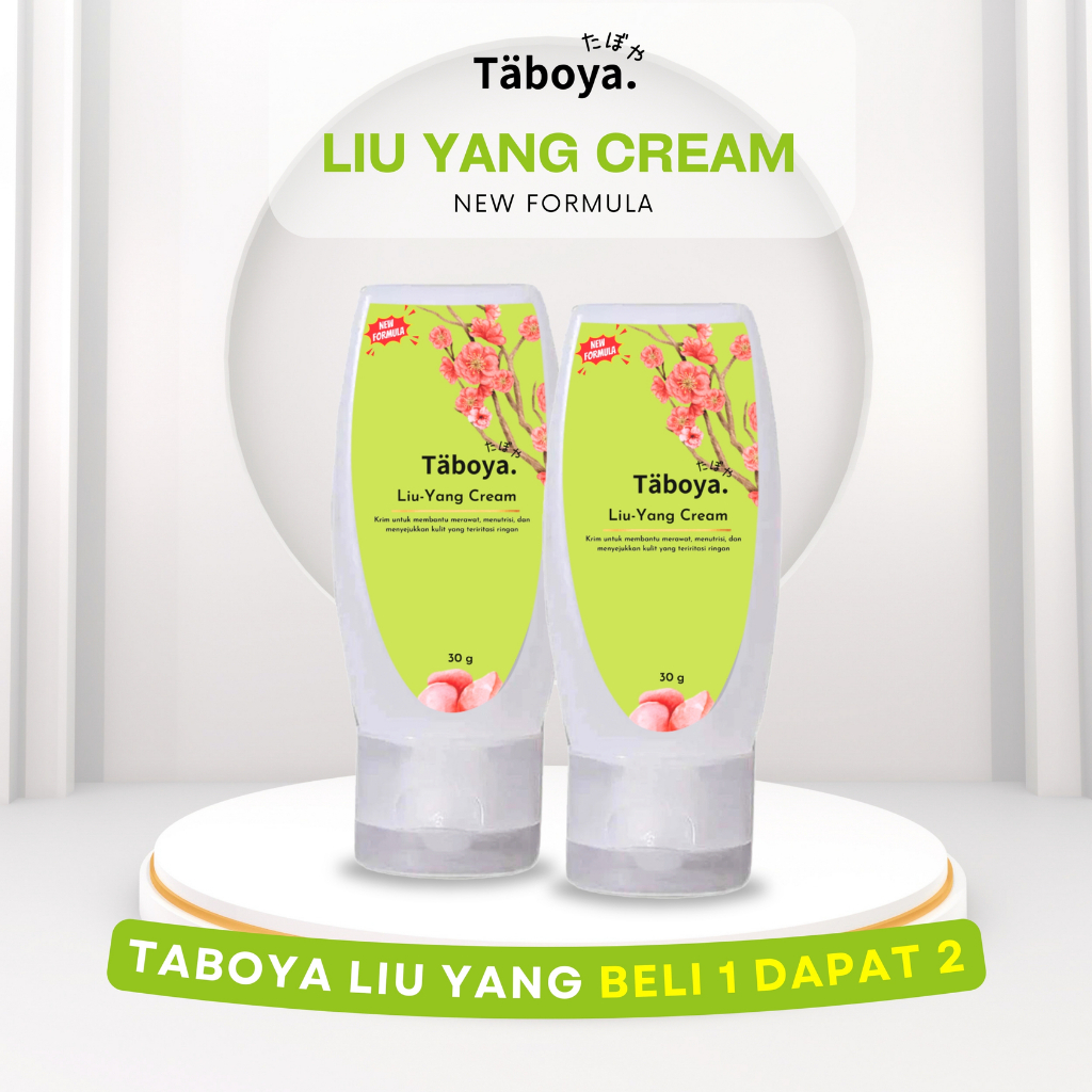 Jual Taboya Liu Yang Cream Formulasi Baru Bundling 2 pcs - Krim ...