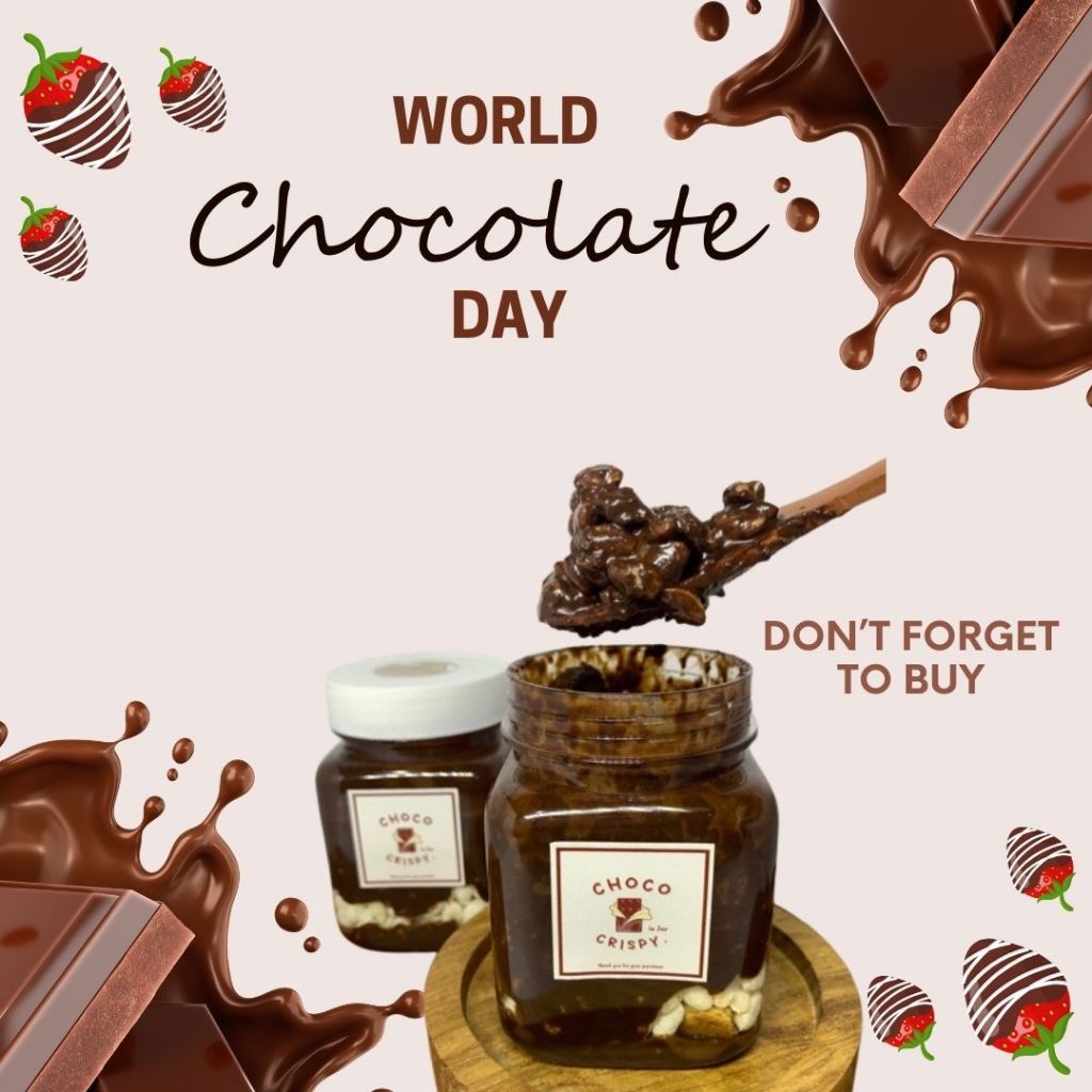 Jual CHOCO RICE CRISPY | CHOCO JAR VIRAL | UKURAN KEMASAN 200ML ...