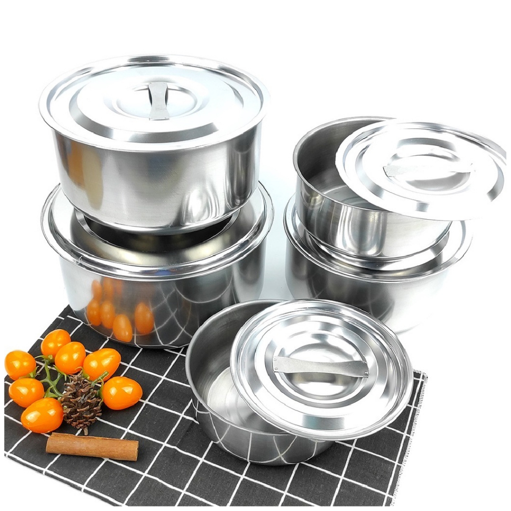 Jual PANCI BERANAK 5 IN 1 / BASKOM PANCI SET DENGAN TUTUP STOCK 5 SUSUN ...