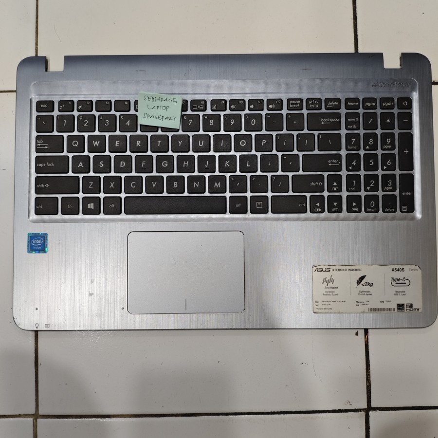 Jual Casing Frame Keyboard Asus X540Y X540YA X540S Palmrest Topcase ...