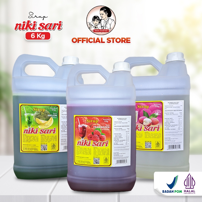 Jual Sirup Nikisari Jerigen 6 Kg - Sirup rasa buah | Shopee Indonesia