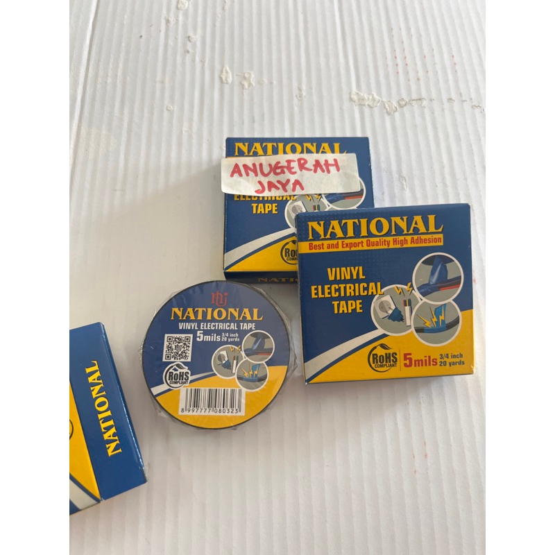 Jual ISOLASI NATIONAL ISOLASI KABEL LISTRIK , ISOLASI LISTRIK | Shopee ...