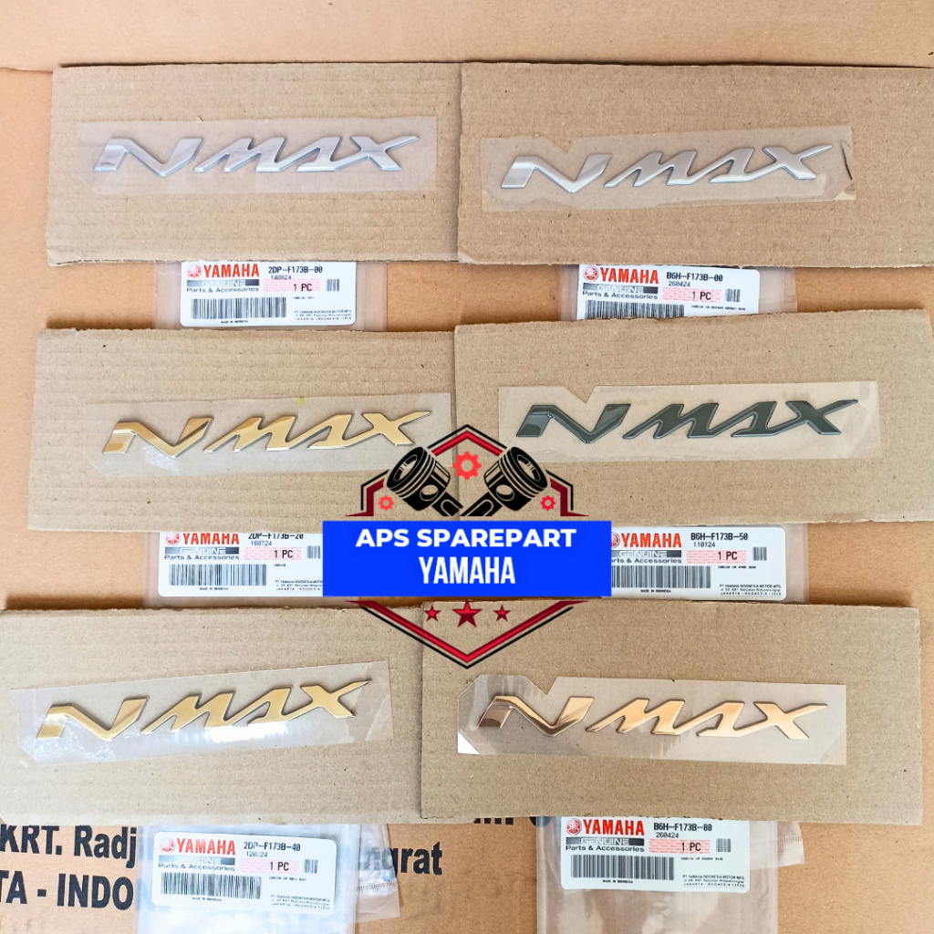 Jual Original yamaha nmax n-max n max emblem 3D logo tulisan stiker ...