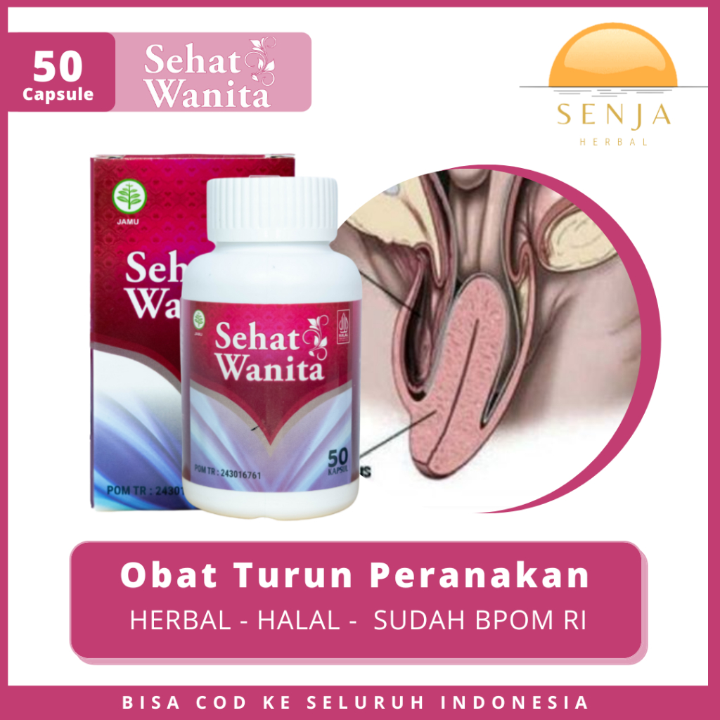 Jual SEHAT WANITA Sangat Efektif Mengatasi Turun Peranakan, Turun Rahim ...