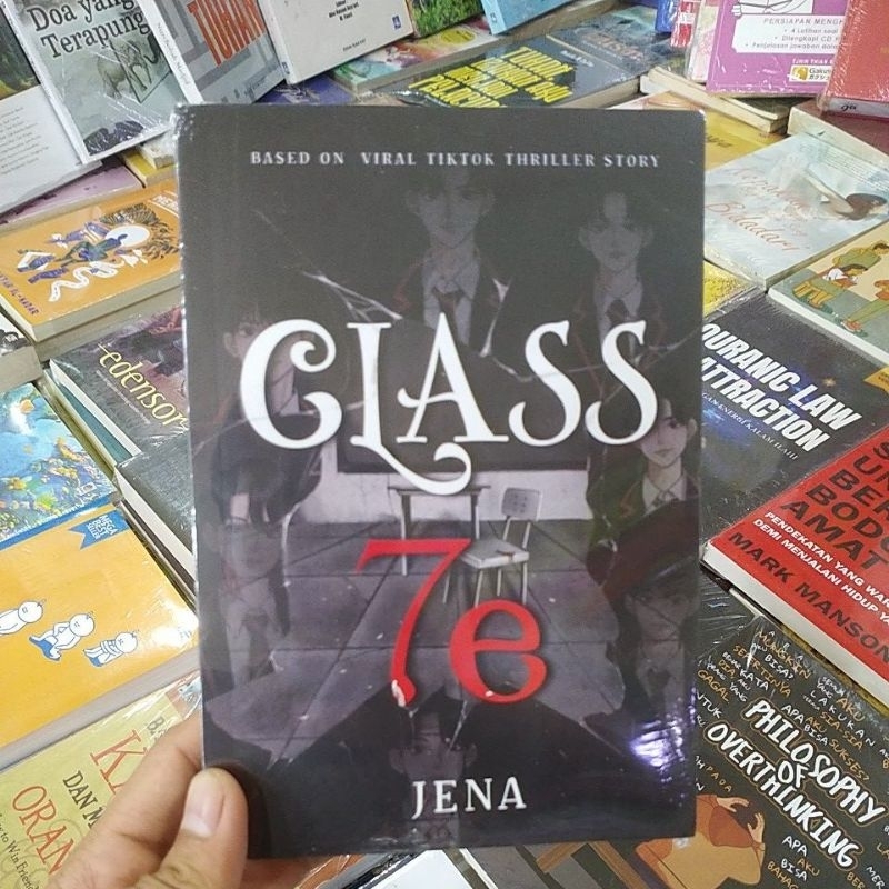 Jual buku novel glass 7E Jenna original | Shopee Indonesia