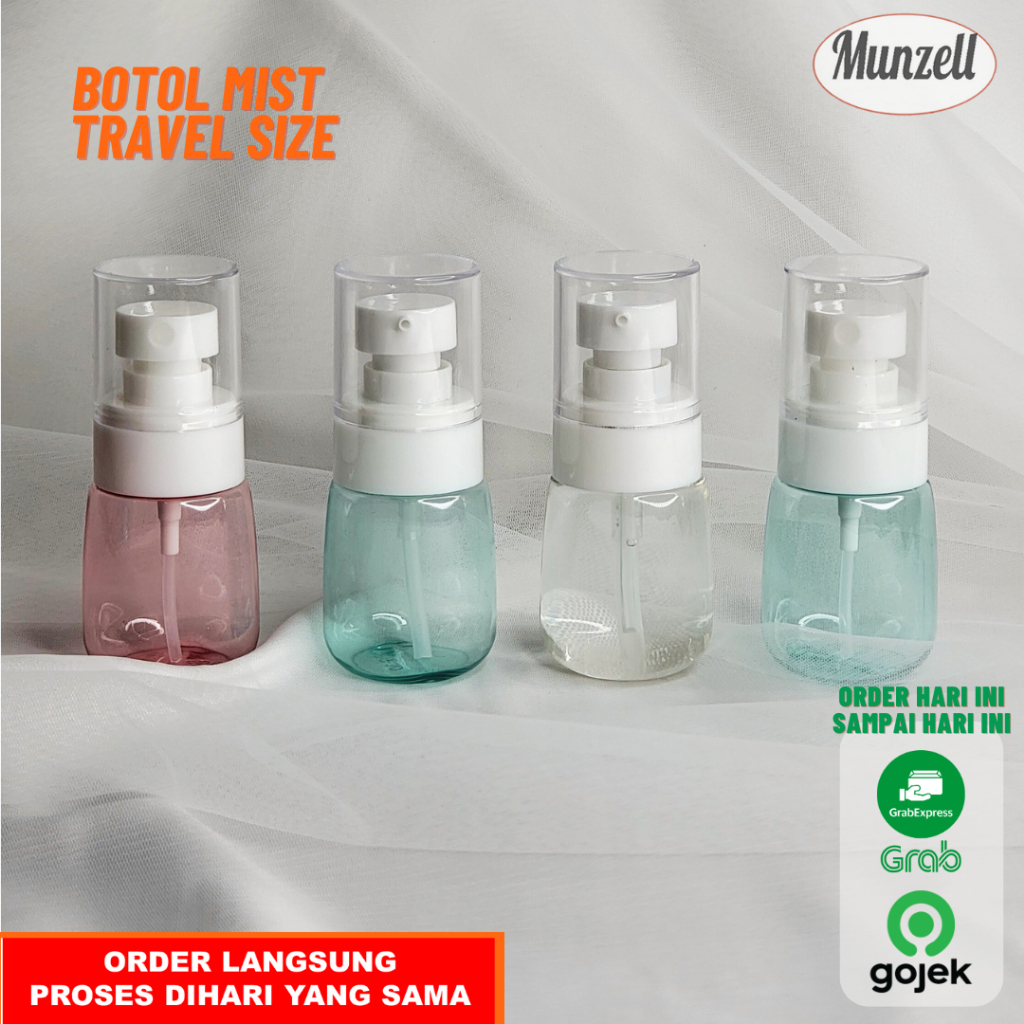 Jual Botol Spray Pump 30ml Botol plastik Botol Plastik Botol Mist Spray ...