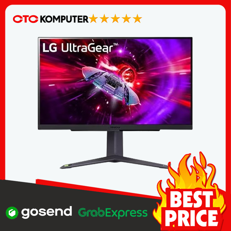 Jual Monitor LG LED UltraGear 27GR75Q-B - 2K QHD 165Hz 27" Inch | Shopee Indonesia