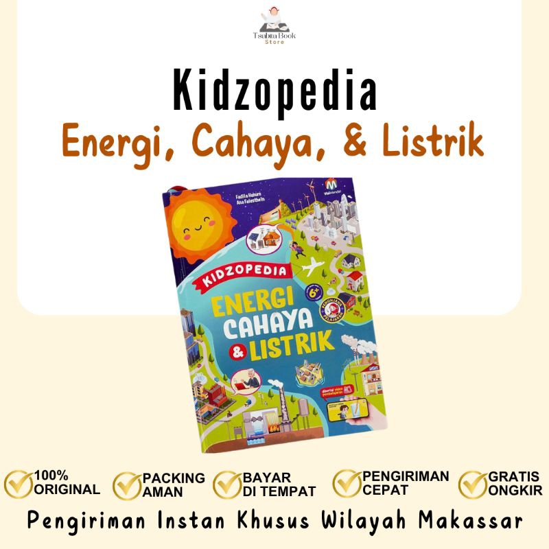 Jual Buku Anak 6+ Kidzopedia Energi Cahaya dan Listrik | Shopee Indonesia
