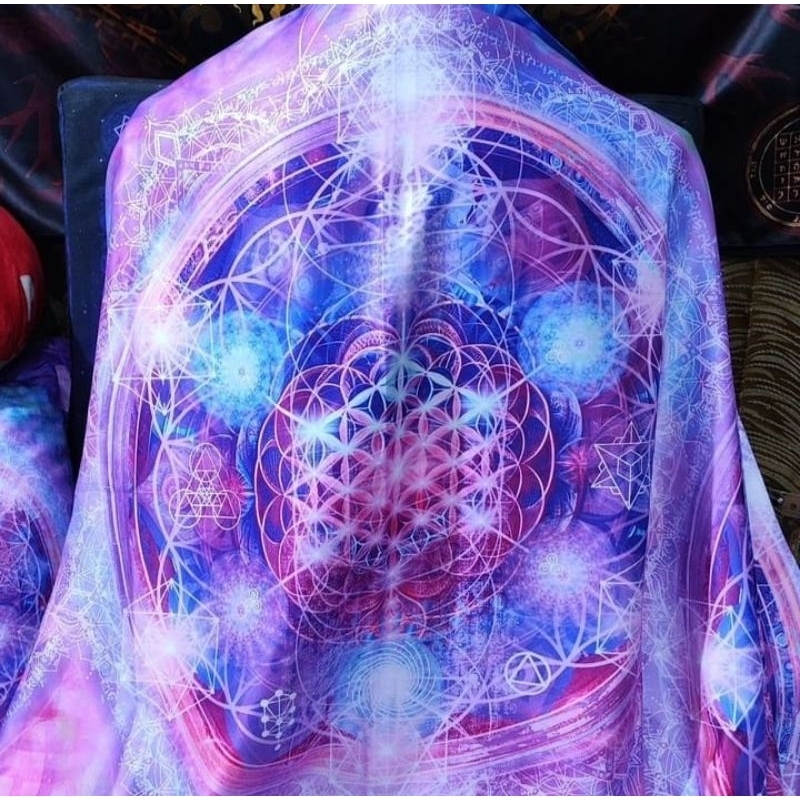 Jual Syal scarf Mandala Flower of Life | Shopee Indonesia