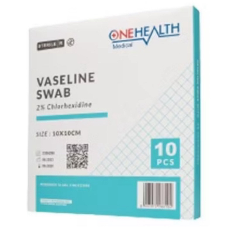 Jual Vaseline swab Kasa jaring steril / Dermafix tulle PAarafin Gauze ...