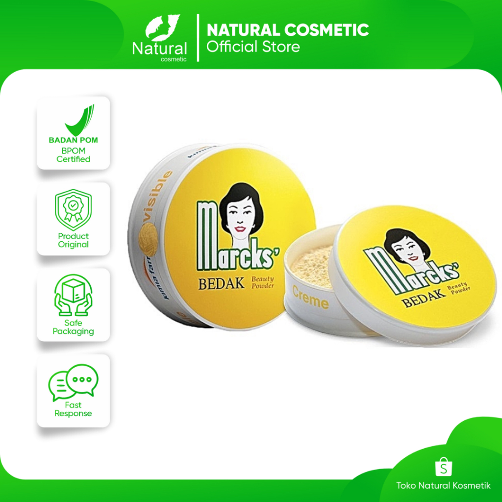 Jual Marcks' Bedak Beauty Powder 40 g | Shopee Indonesia