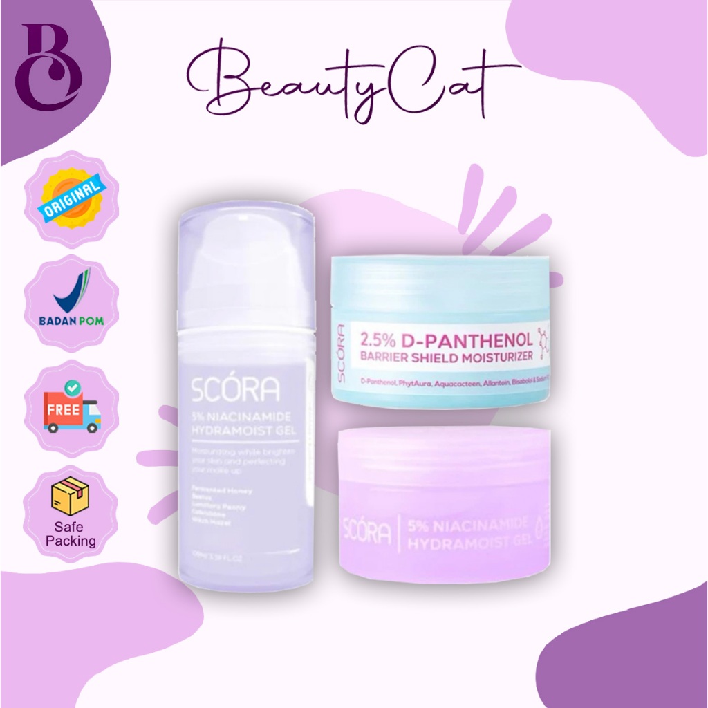 Jual SCÓRA SCORA 5% Niacinamide Hydramoist Gel Moisturizer 100ML 40ML ...