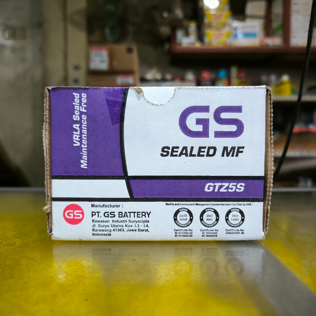 Jual Aki Kering Gs Astra GTZ5S Accu Kering Sepeda Motor | Shopee Indonesia