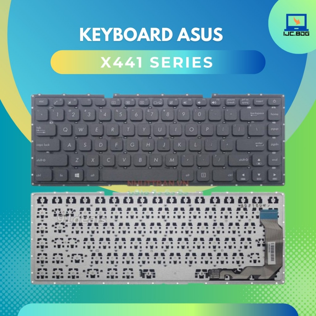 Jual NEW Keyboard Laptop ASUS X441 X441S X441U A441 X44SA- Power ON di ...