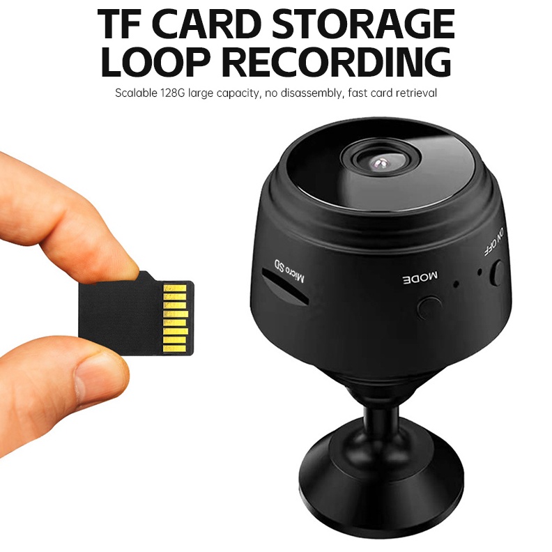 Jual CCTV Wireless A9 Mini Camera Taffware Mini WiFi IP Camera CCTV 18P ...