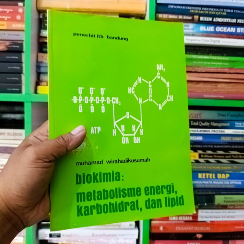 Jual (ORI) buku biokimia: metabolisme energi, karbohidrat, dan lipid - Muhammad wirahadikusumah ...