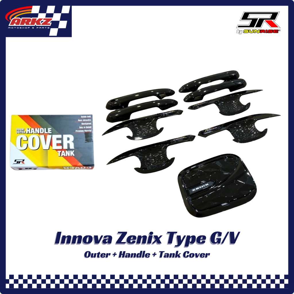 Jual PROMO PAKET OUTER HANDLE + TANK COVER PINTU DAN TUTUP TANGKI MOBIL ...