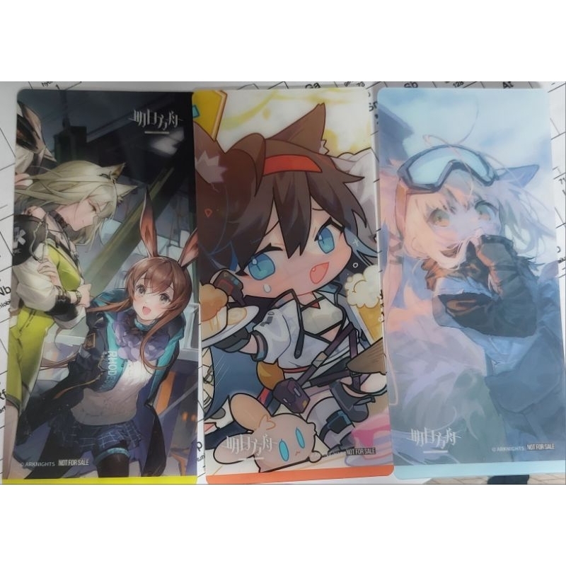 Jual Arknights Clear Photocard Ori Blaze, Amiya and Kal'tsit, Suzuran Rare | Shopee Indonesia