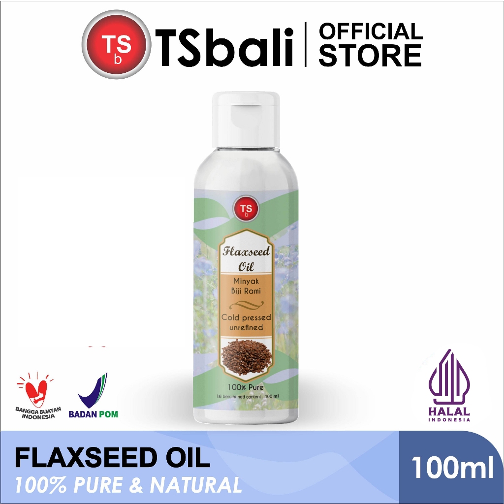 Jual Minyak Biji Rami/Flaxseed Oil - Food Grade 100% Asli Murni Alami ...
